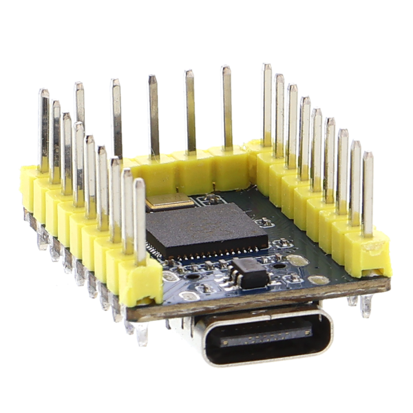 RP2040-Zero microcontroller, pins soldered at the bottom buy cheap ...