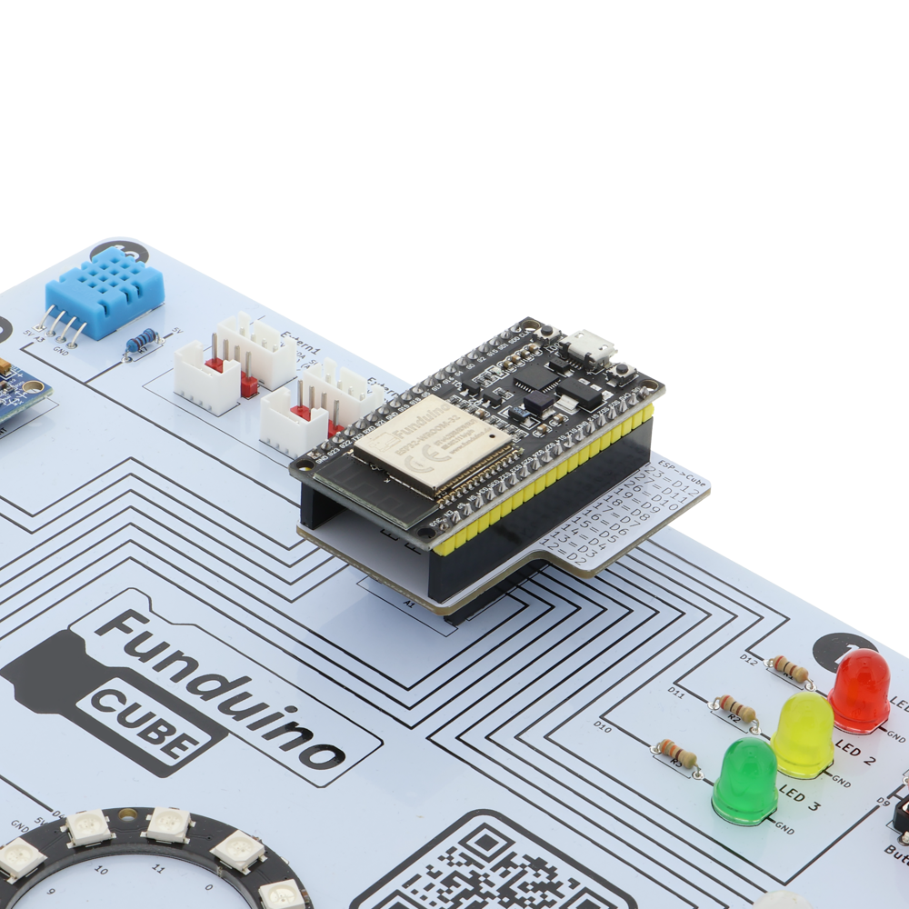 Funduino Cube Adapter Board Esp32 Funduino Cube Funduino