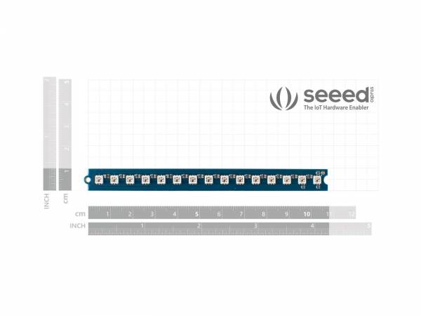 Grove - RGB LED stick (15-WS2813 Mini) buy cheap online | Funduinoshop