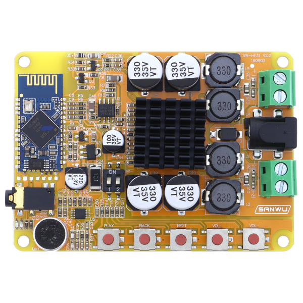 Récepteur audio Amplificateur numérique TDA7492P, 2x 50W, Bluetooth CSR4.0 acheter à bas prix en ...