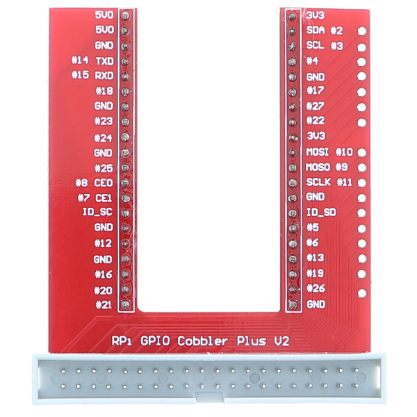 Buy GPIO Expansion Module for Raspberry Pi 3 - U-Type Red cheap online ...