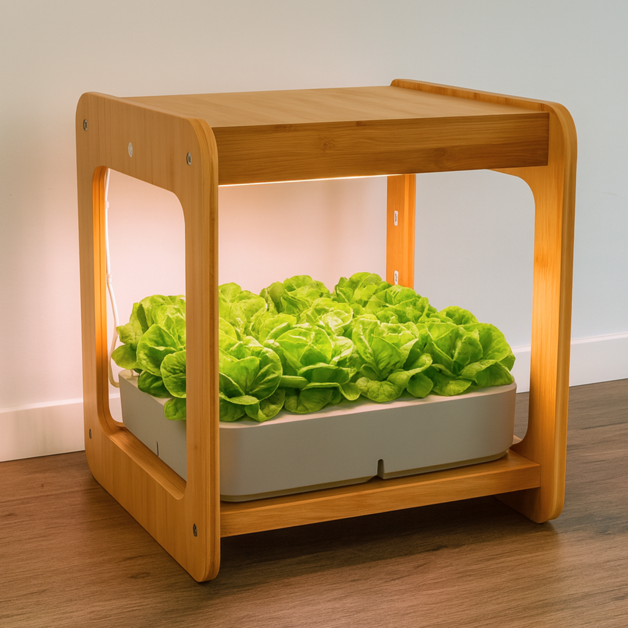 Indoor hydroponic garden with 12 planting holes - hydroponic table for ...