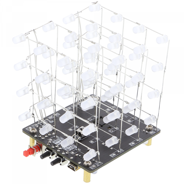 Soldering exercise LED cube matrix - different colors buy cheap online ...