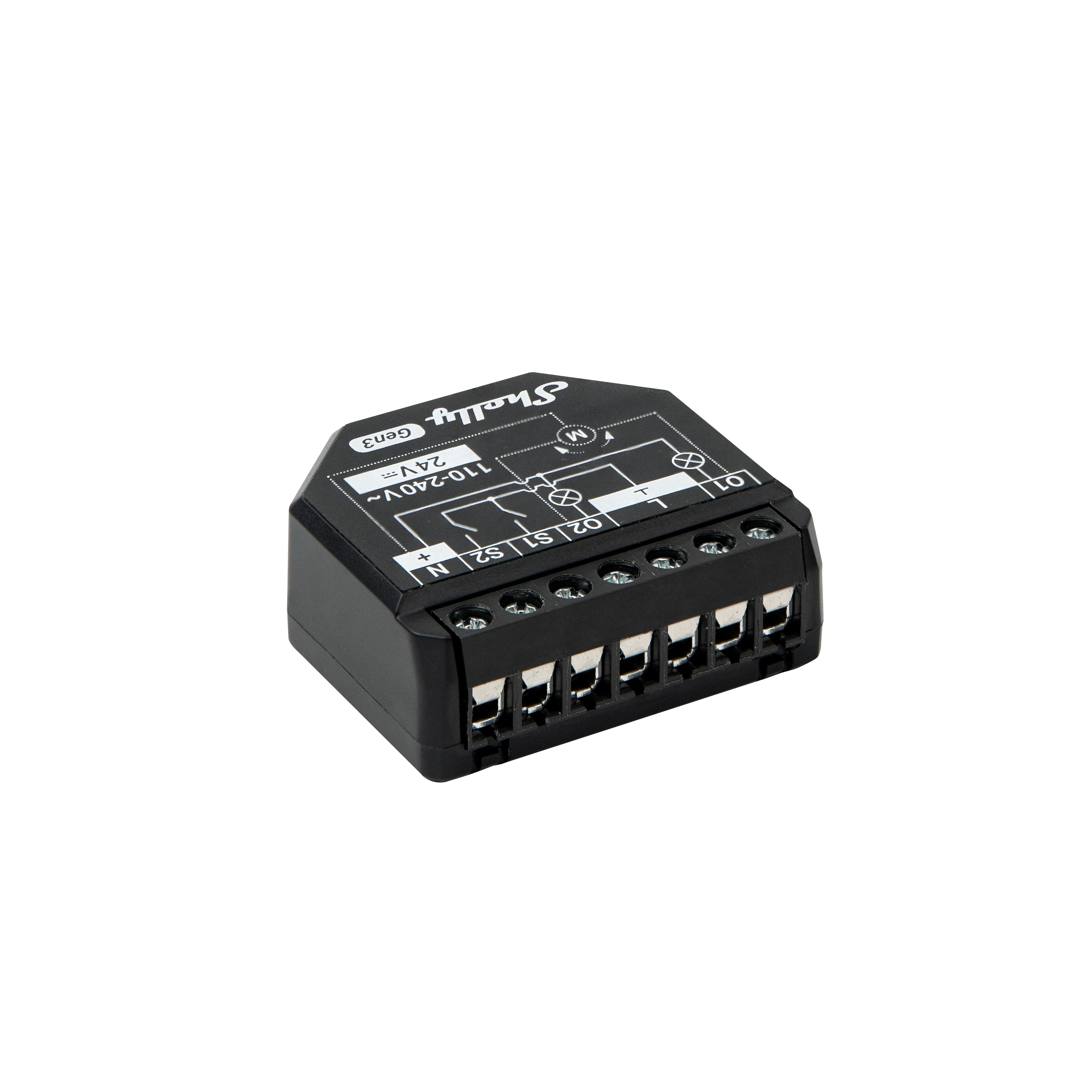 Shelly - Flush-mounted - "2PM Gen3" - Relay - max 16A - 2 channel ...