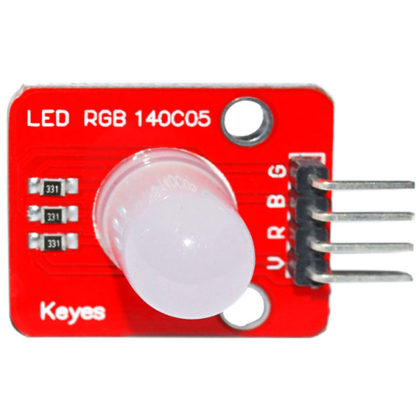 RGB LED 10mm auf Platine | LEDs und Leuchten | Aktive Bauelemente ...