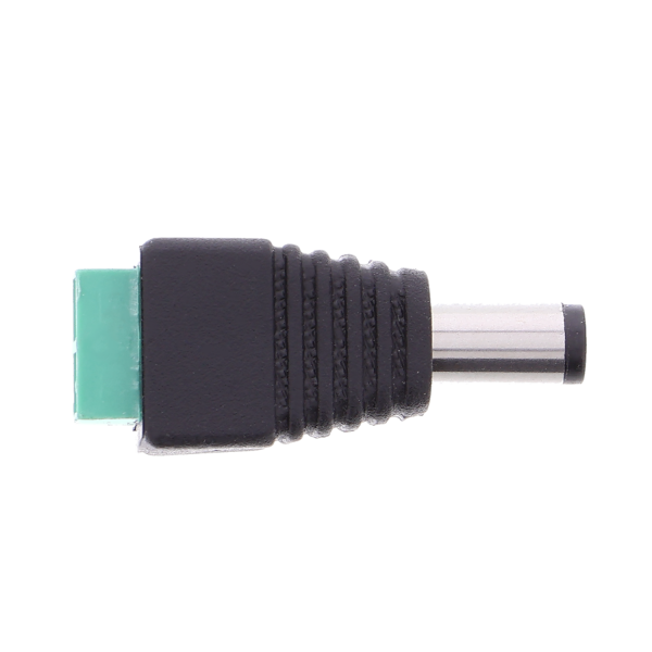 DC plug-in adapter with screw terminal - male buy cheap online ...