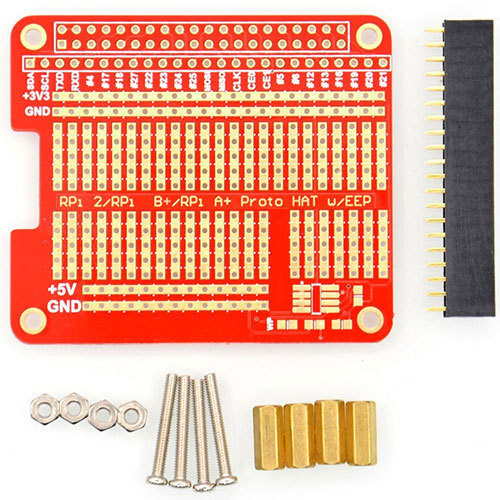 Raspberry Pi Prototype HAT Shield buy cheap online | Funduinoshop