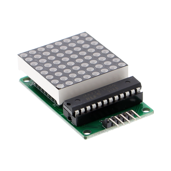 8x8 LED Matrix with MAX7219 driver board buy online cheap | Funduinoshop