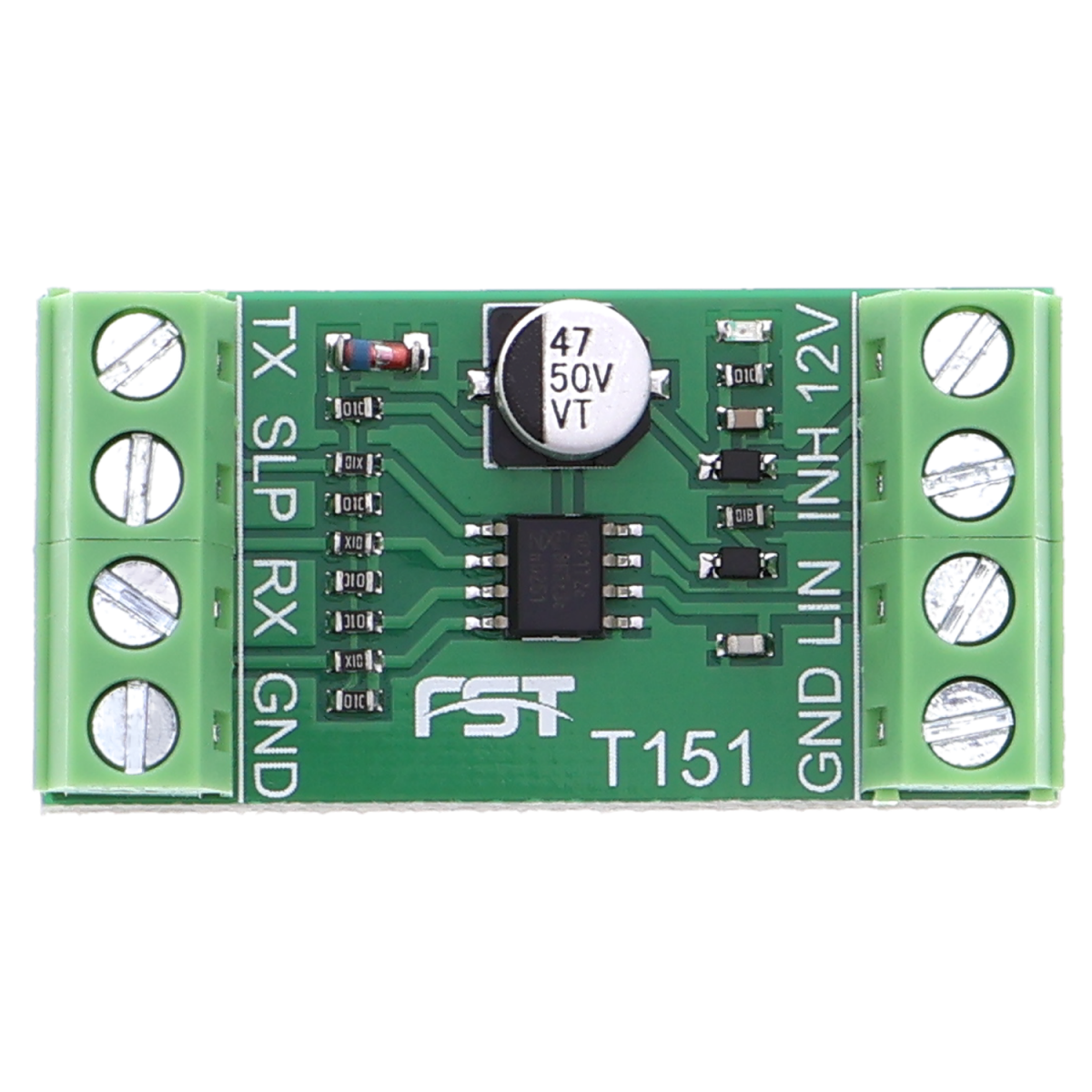 TTL UART to LIN bus converter / data analyzer, TJA1020 chip buy cheap online | Funduinoshop