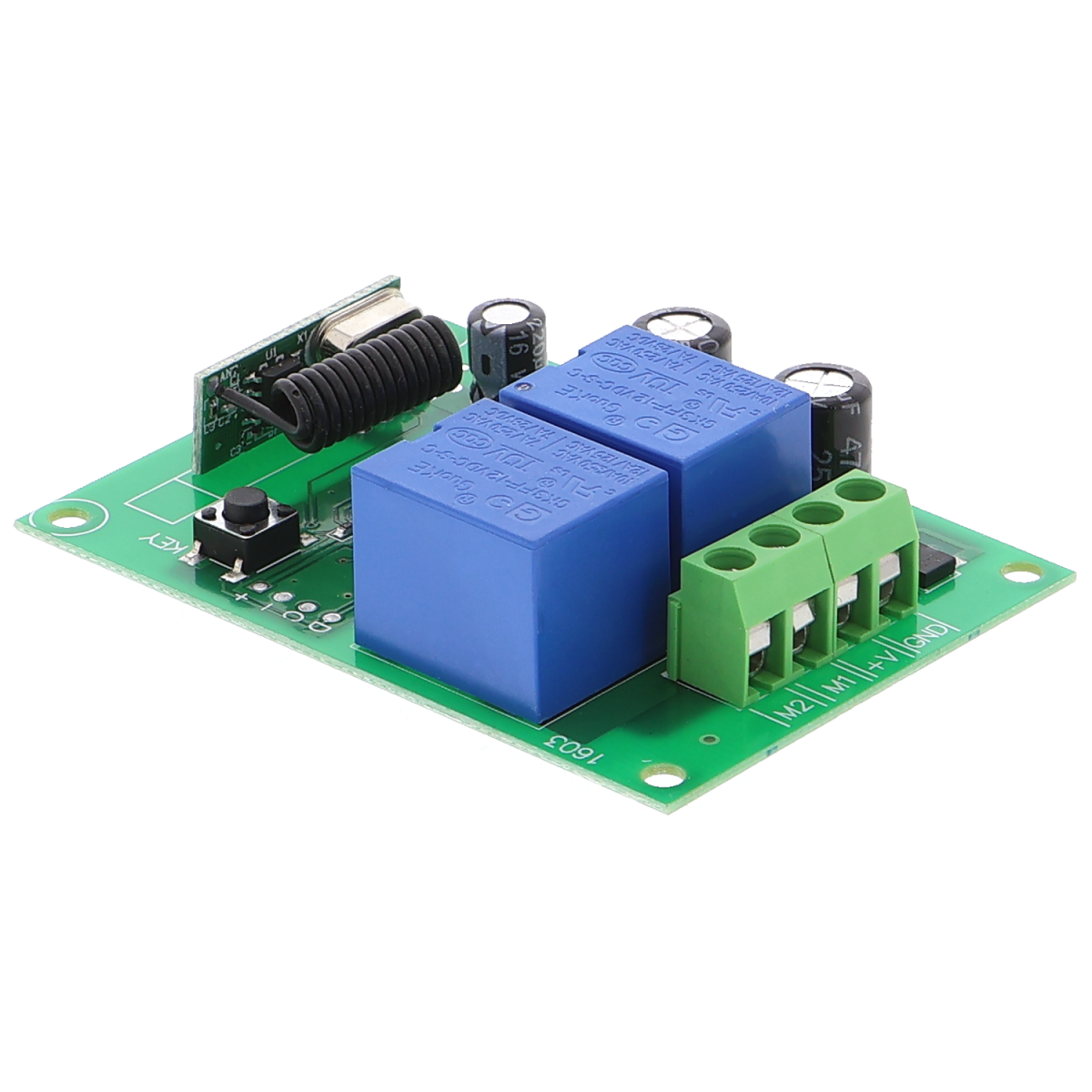 Radio relay - motor control - polarity reversal - receiver and remote ...