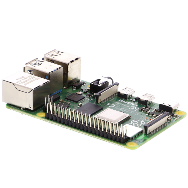 Raspberry Pi 4 Model B - 2 GB RAM, 64 Bit 1.5 GHz CPU, WLAN, LAN ...