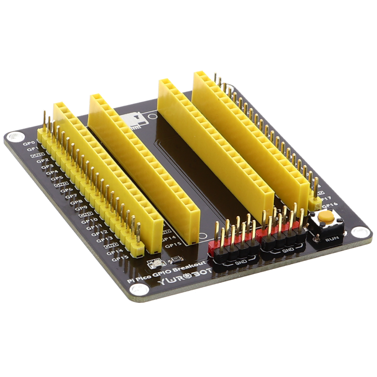 GPIO expansion board with header pin and socket for Raspberry Pi Pico ...