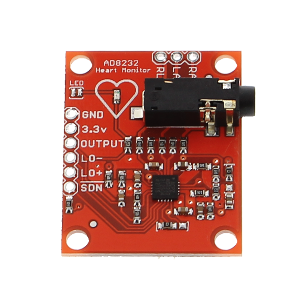 AD8232 Heart Rate Monitor Set Buy Cheap Online | Funduinoshop