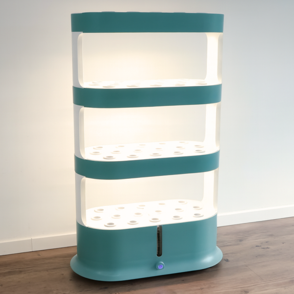 Intelligent indoor planting system with 64 planting holes - Hydroponic ...