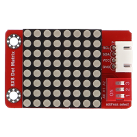8x8 LED Matrix with HT16K33 Chip - I2C, with XH2.54 4P Connector buy ...