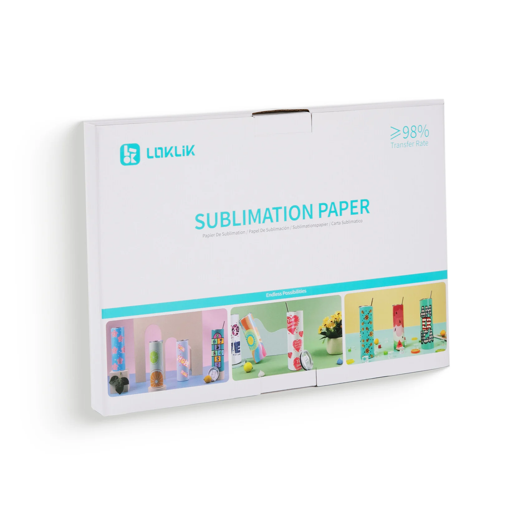 LOKLiK Sublimation paper A4 - 140 pack | Funduinoshop