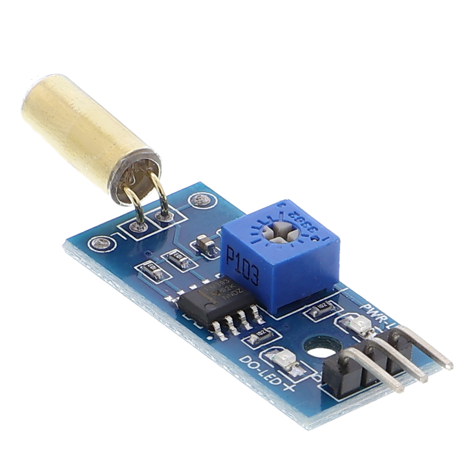 Digital tilt sensor, tilt switch with LM393 buy cheap online | Funduinoshop