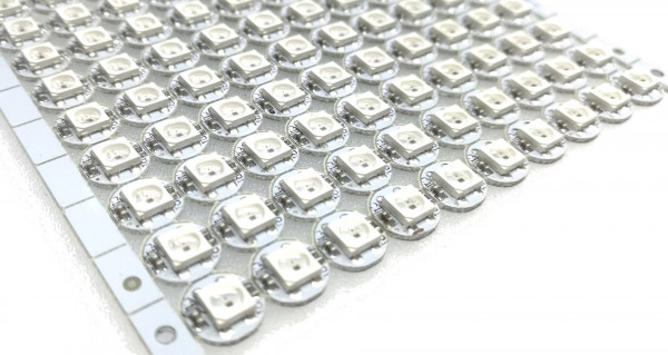 LED Matrix 10x10 mit 100Pixeln (WS2812, vergleichbar mit NEOPIXEL ...