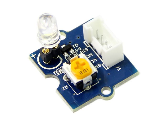 Grove - LED white buy cheap online | Funduinoshop