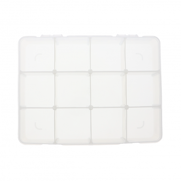 Plastic sorting box - 16.3 x 5.7cm, 12 compartments buy cheap online ...