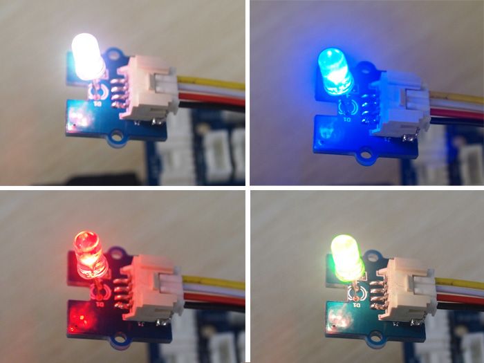 Grove - Flash LED multicolor (5mm) comprar barato online | Funduinoshop