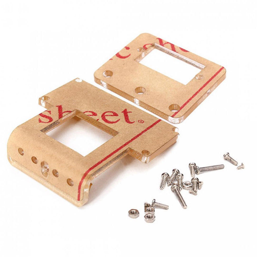 Mounting bracket set - for HC-SR04 ultrasonic sensor & SG90 servo buy ...