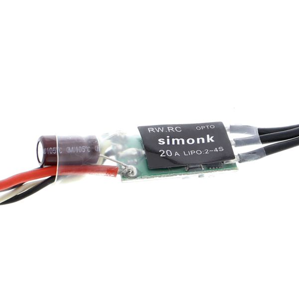 Simonk 20A ESC 2~4S für RC Multicopter günstig online kaufen | Funduinoshop
