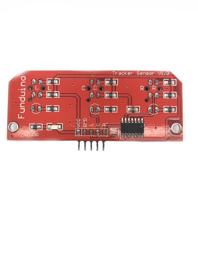 Buy triple IR line tracker module cheap online | Funduinoshop