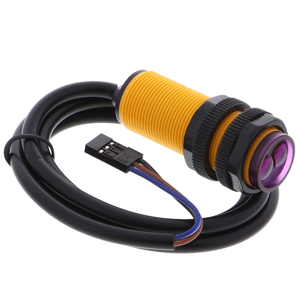 Infrared obstacle avoidance sensor 3-80 cm E18-D80NK with Dupont socket ...