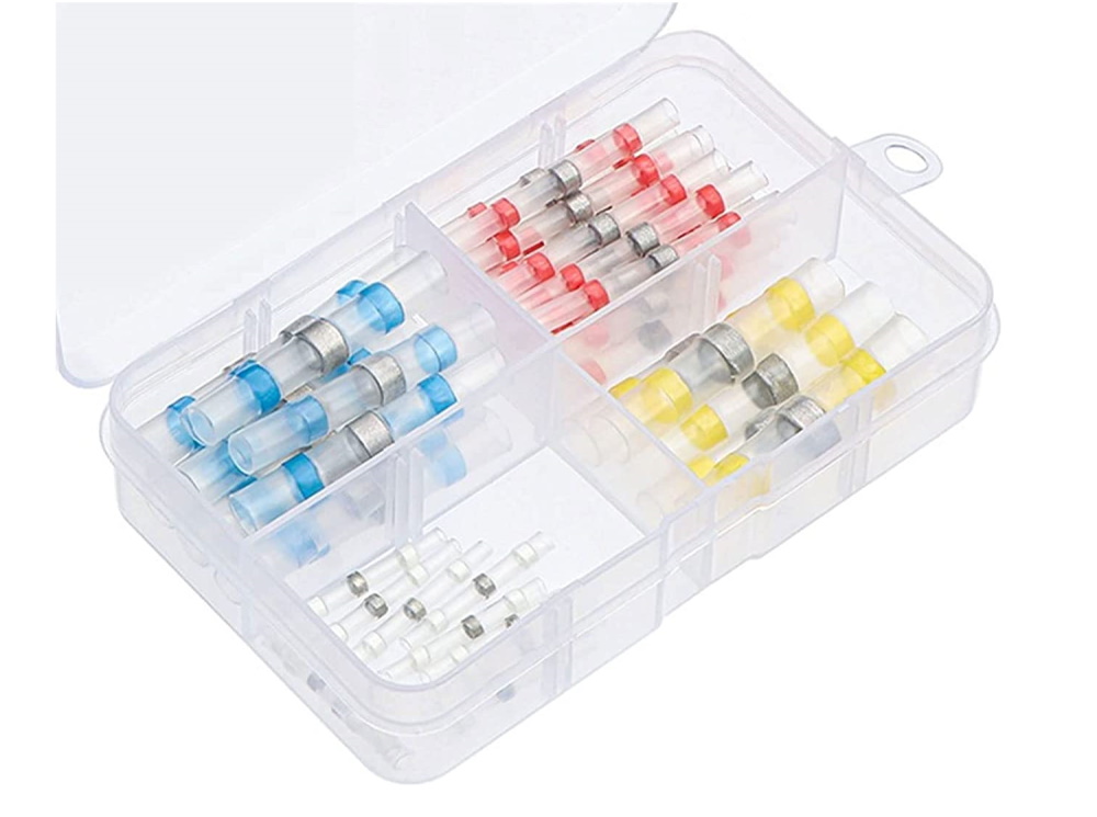 Solder Connector Set - 50 pieces, 4 different sizes buy cheap online ...