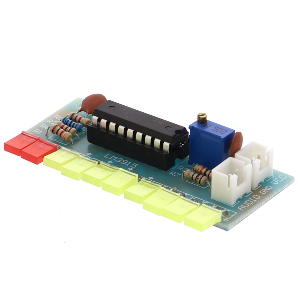 LED Volume Indicator - 10 LEDs, LM3915 buy cheap online | Funduinoshop