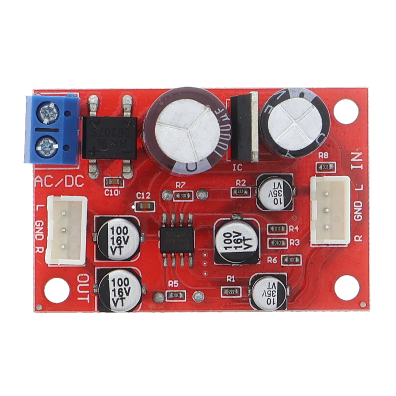 AD828 preamplifier / stereo amplifier module buy cheap online ...