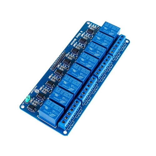 8 Kanal Relais Modul - 5V | Relais | Taster und Schalter | Bauelemente ...