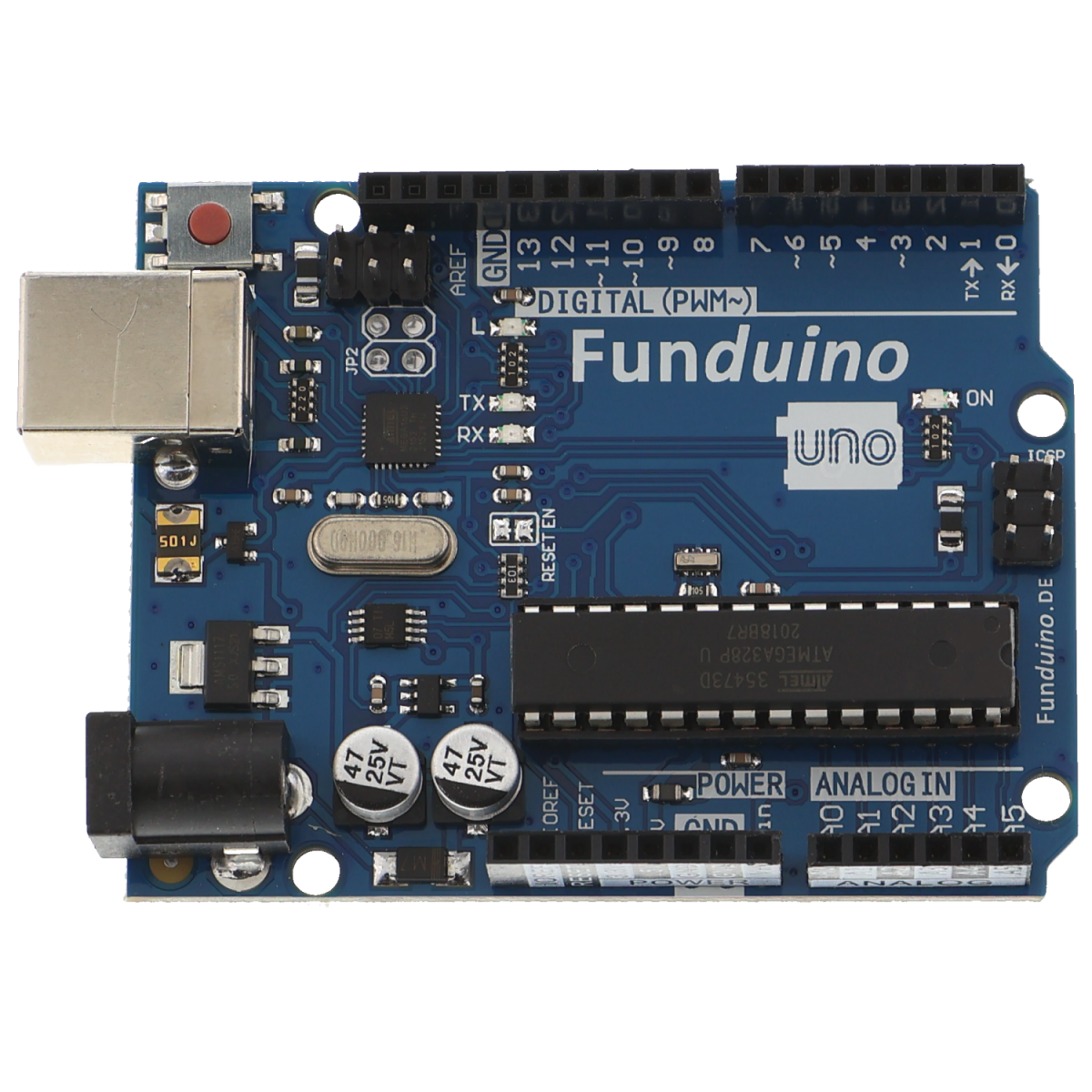 Funduino UNO R3 Mikrocontroller - Arduino kompatibel günstig online kaufen | Funduinoshop