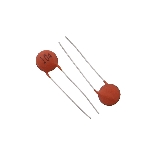 Ceramic capacitor - 0.1uF, 104pF, 50V buy cheap online | Funduinoshop