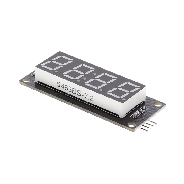 LED segment display 0.56", 4 digits, clock / decimal - 5 colors buy ...