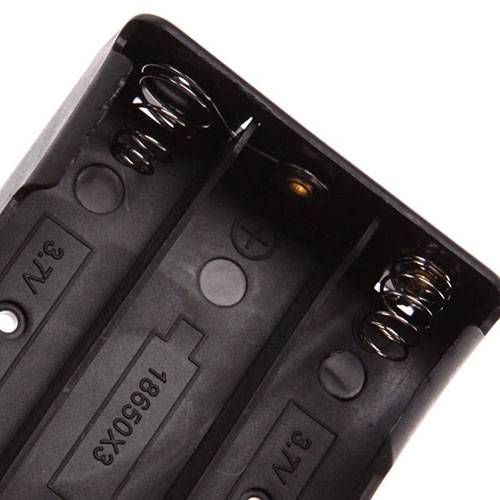 Battery compartment for 3x 3.7V 18650 batteries 11.7V - with cable buy ...