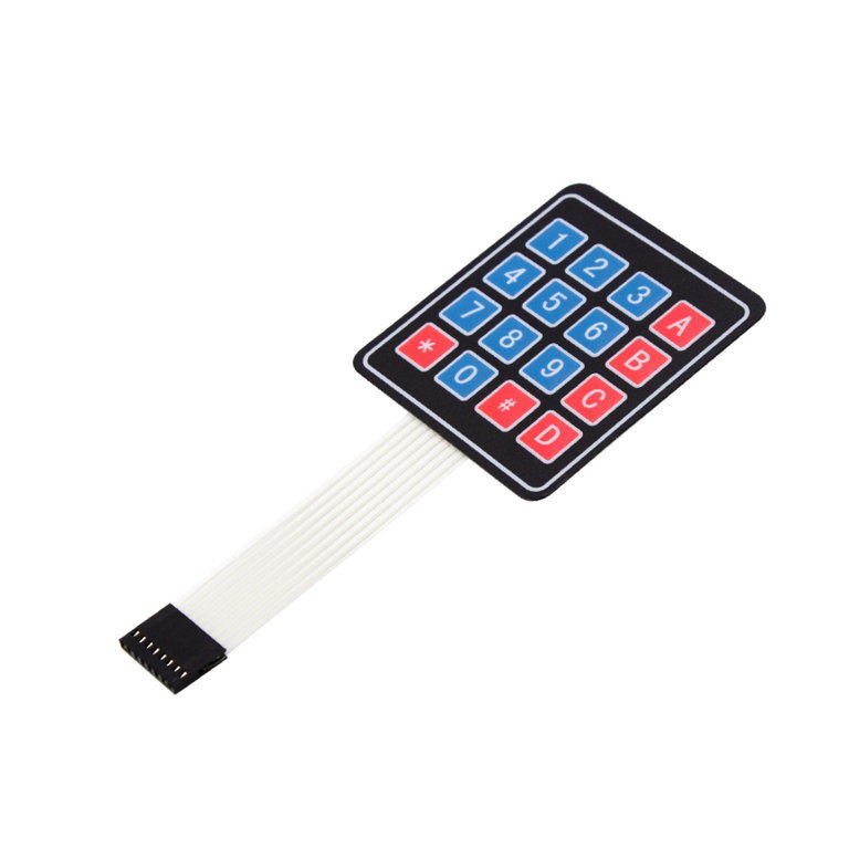 4x4 Tastenfeld / Matrix - Eingabefeld | Tastenfelder | Keypads und ...