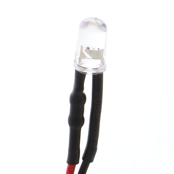 LED cable 20cm, 5mm diode - RGB buy cheap online | Funduinoshop