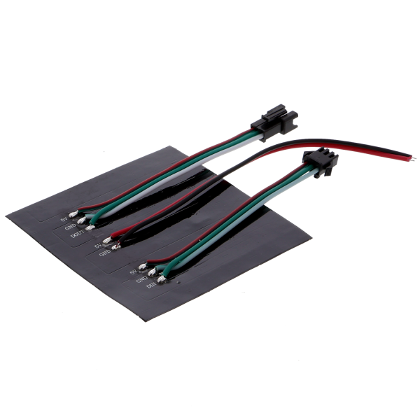 Flexible WS2812B RGB LED matrix - with 8*8 pixels, 10mm pixel pitch buy ...