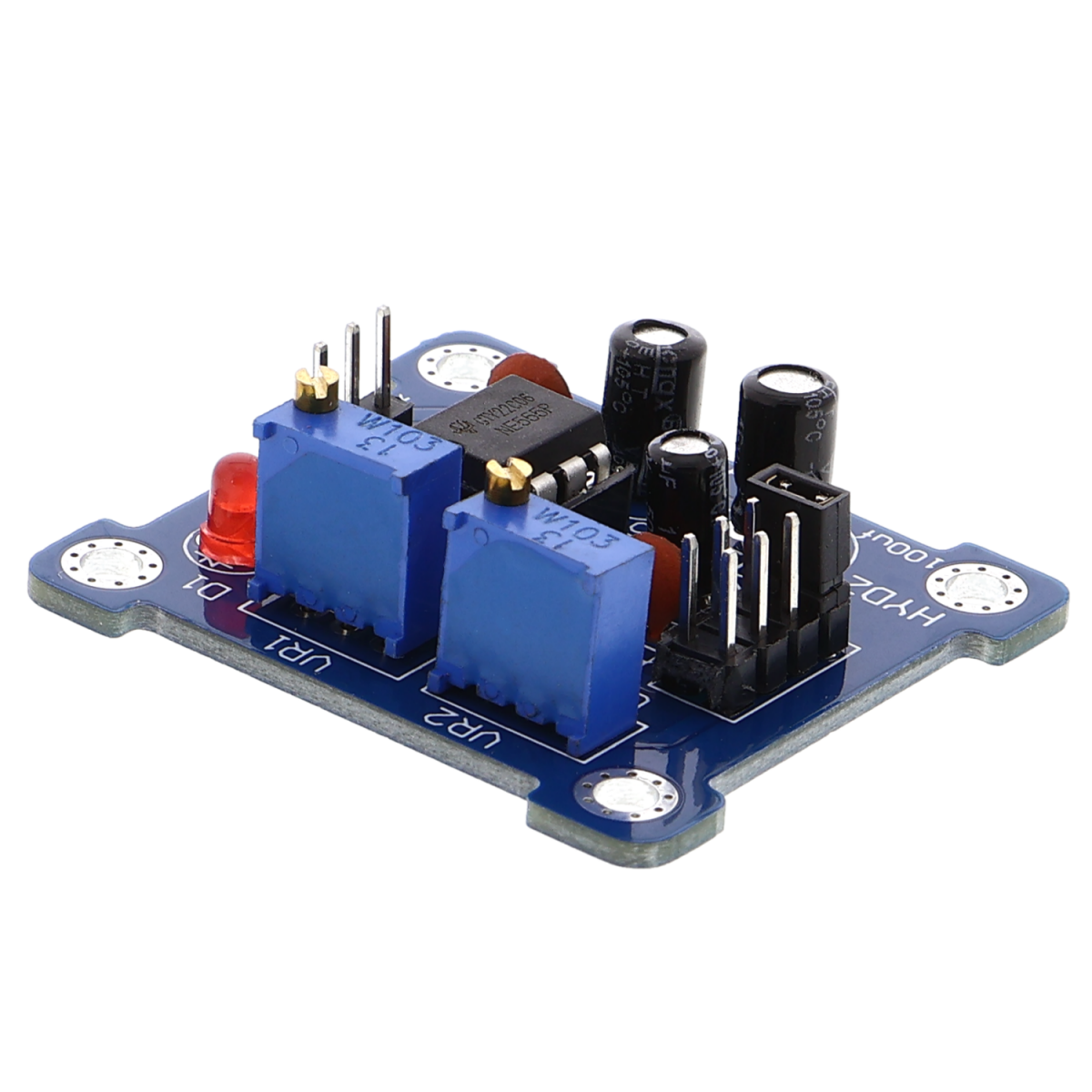 Soldering signal generator NE555 with adjustable frequency square wave ...