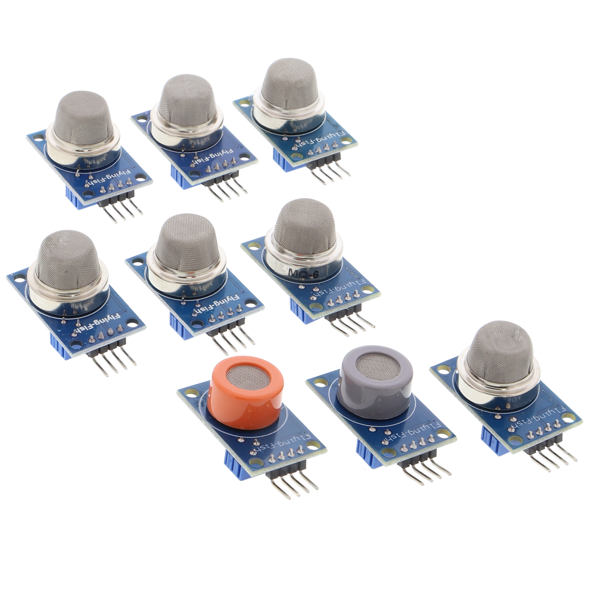 Sensorkit Gas (für Arduino) MQ-2, MQ-3, MQ-4, MQ-5, MQ-6, MQ-7, MQ-8 ...
