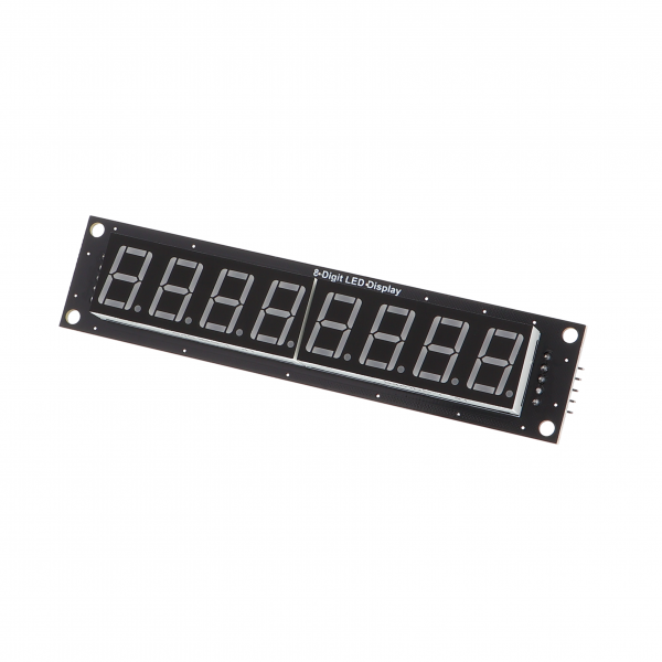 LED segment display, 8 digits, 74HC595, 0.56" - 5 colors buy cheap ...