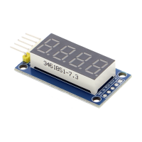 7-Segment Display mit vier Ziffern auf PCB günstig online kaufen ...