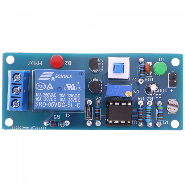 Soldering exercise light-dependent circuit, 5V relay buy cheap online ...