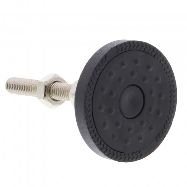 Machine foot Leveling foot, height-adjustable Disc foot Ø 50mm, M8 x ...
