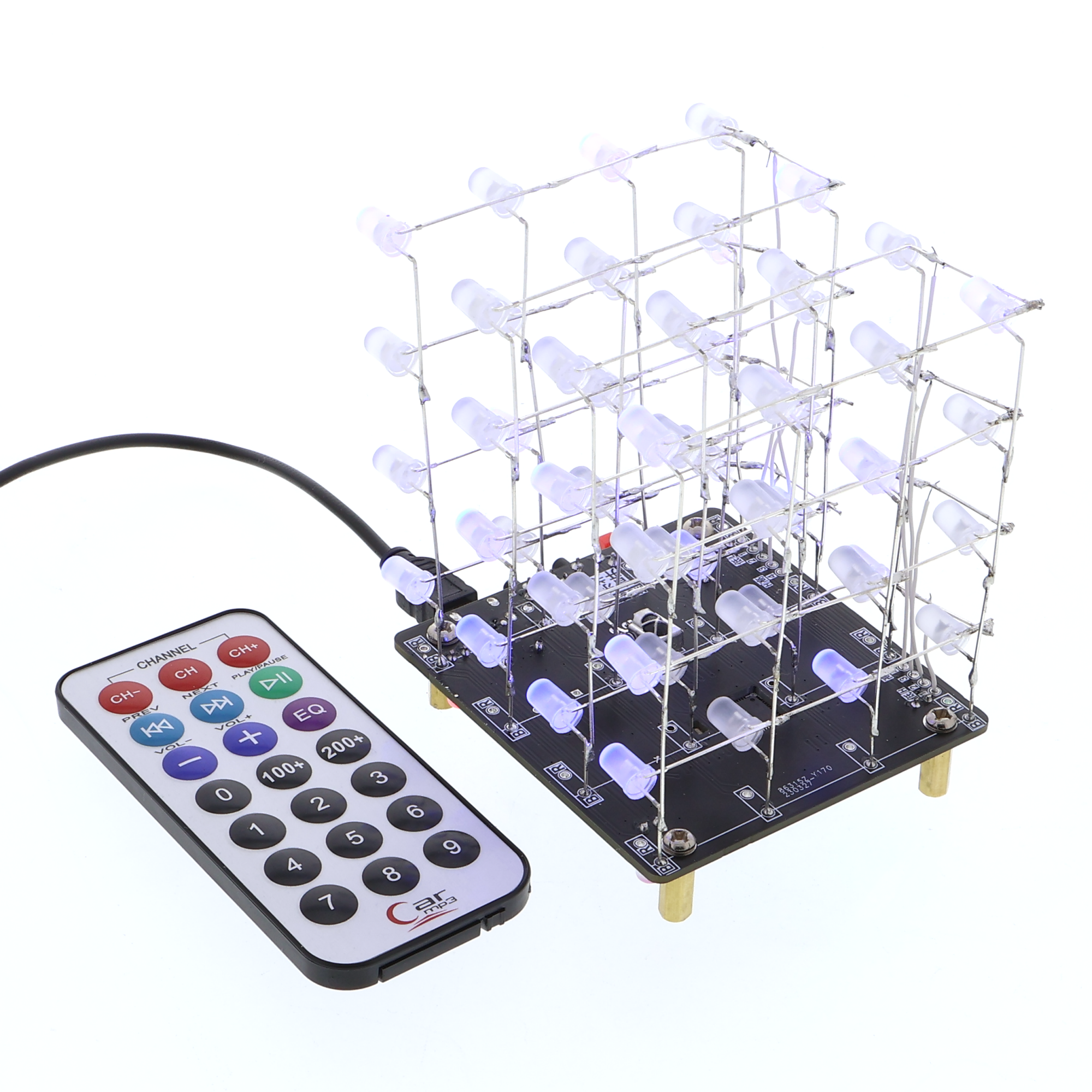 Soldering exercise LED cube matrix - different colors buy cheap online ...