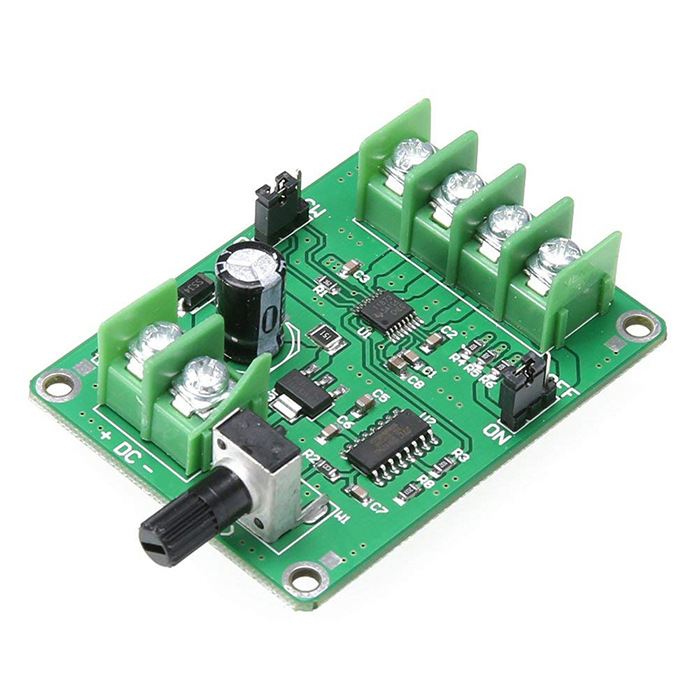 Stepper motor driver / motor controller 7V-12V with rotary control buy ...