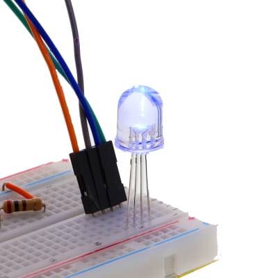 10mm RGB LED - Common Cathode (4-Pin) - Tri-Color LED | LEDs and lights ...