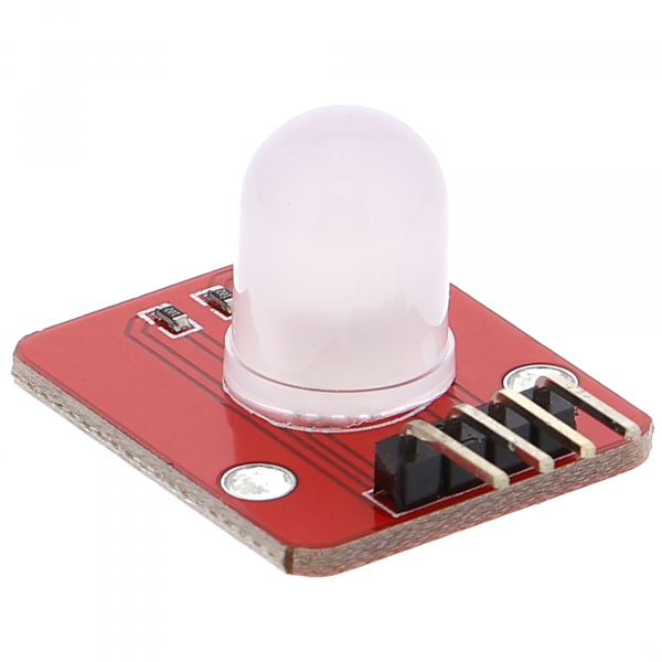 RGB LED 10mm auf Platine günstig online kaufen | Funduinoshop